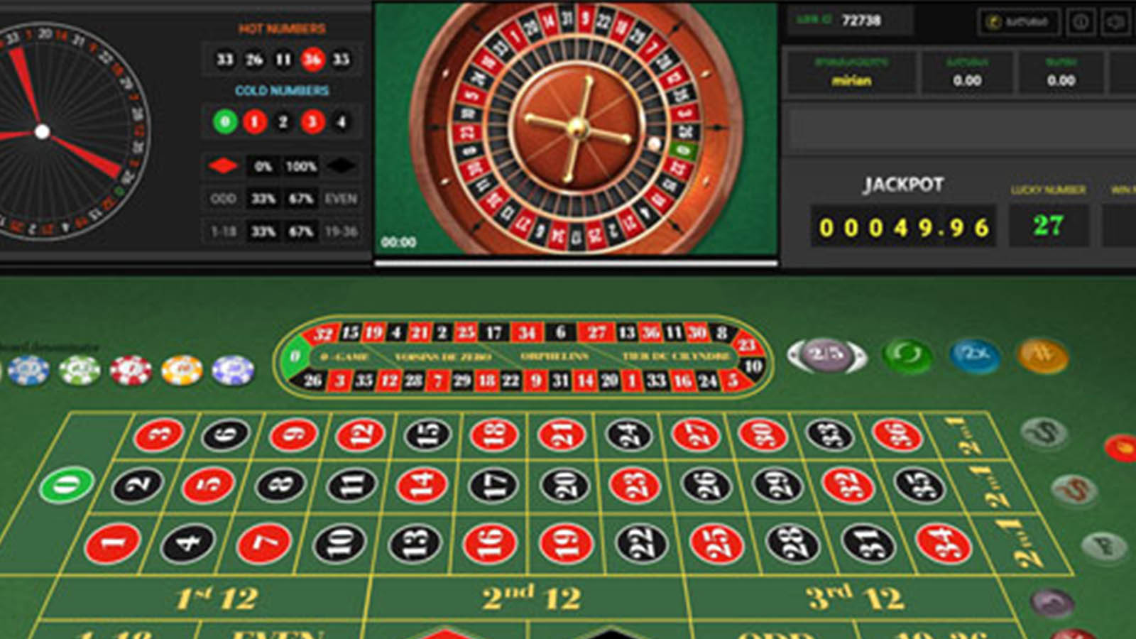 Play Virtual Roulette Smartsoft